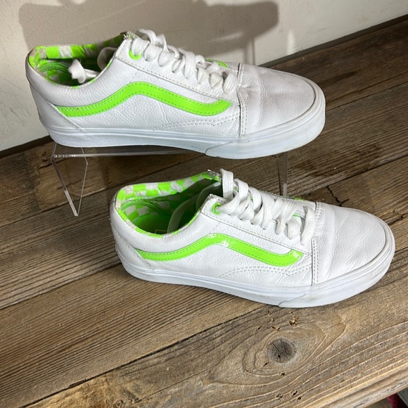Vans | Shoes | Vans Old Skool Lime Green Unisex Gym Shoessneakers ...